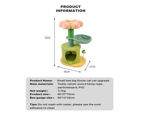 Flower Cat Scratching Post | House Of Pets Delight (HOPD)