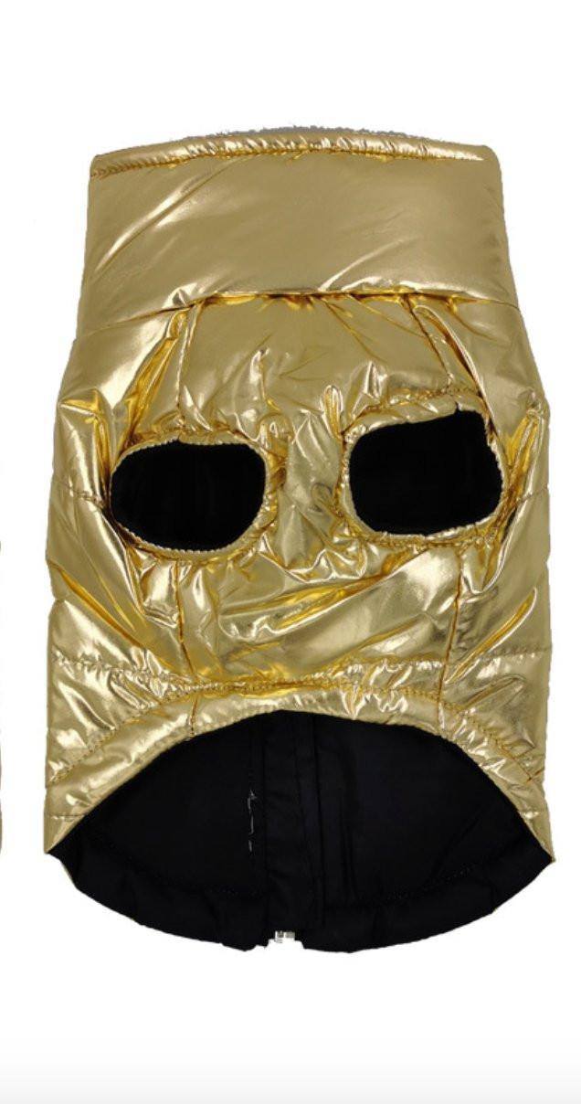 Gloss Dog Vest in Goldie | House Of Pets Delight (HOPD)